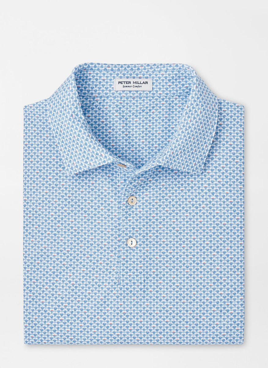 PETER MILLAR PRT PERF MESH SS POLO – Bratteli Family Stores